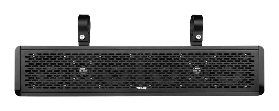 DS18 HYDRO 25" Marine Sound Bar 6-Speaker System with Integrated RGB ...